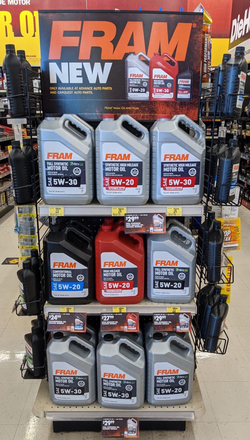 Fram Now Makes Oil! Or So They Would Have You Believe... - AdditiveHelp.com